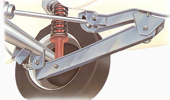 Rear trailing arms