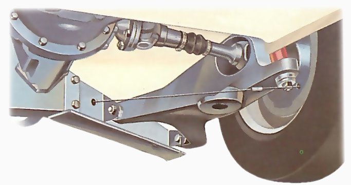 Rear trailing arms