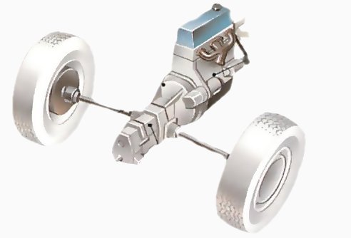 Front engine - rear drive