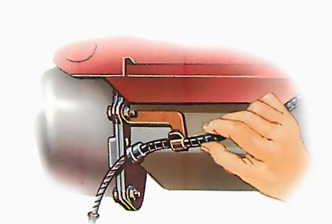 A cable operated clutch