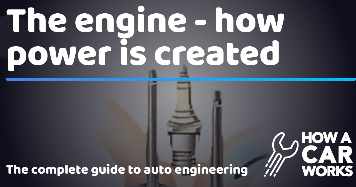The engine - how power is created | How a Car Works